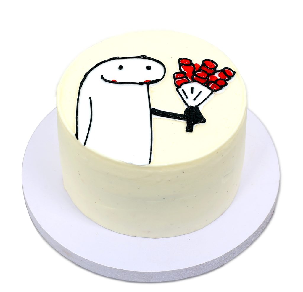 Mono Flork Bouquet Cake – Matilda Cake