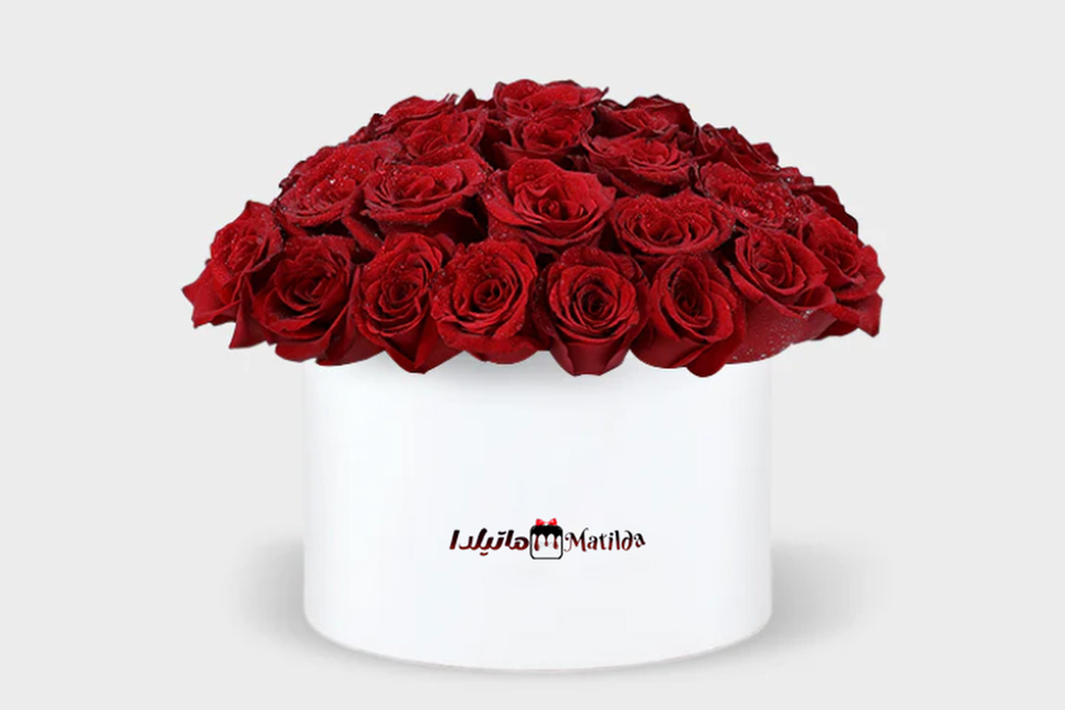 Red Roses Box – Matilda Cake